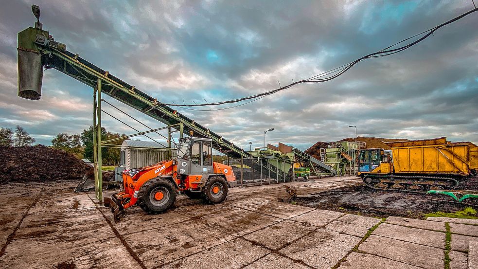 Torfabbau: Anwohner in Sorge wegen Staub und Lärm - Ostfriesen-Zeitung