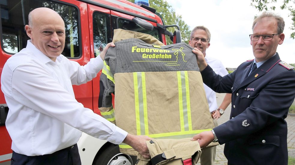 Moderne Ausstattung: Großefehntjer Wehren setzen auf doppelte ...