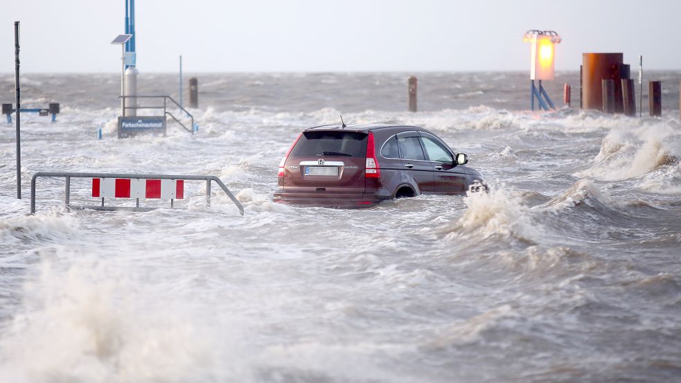 Sturmflut an der Nordseeküste: Diese Regionen sind besonders betroffen ...