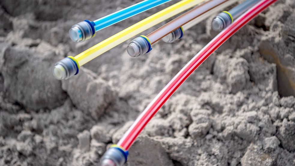 Glasfaserausbau: Mancherorts geht es schon rasant schnell durchs Netz ...