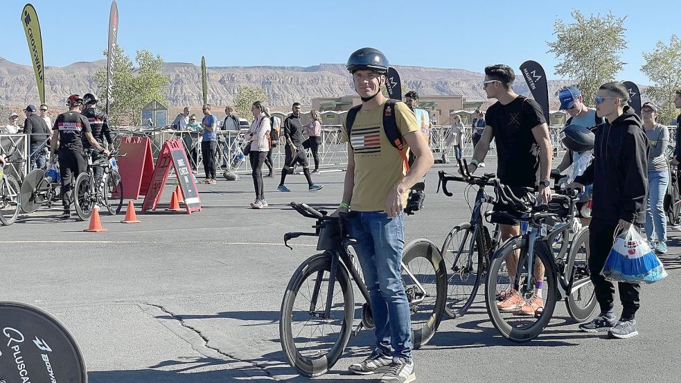 Triathlon in Utah: WM-Abenteuer begann mit Sprung ins kalte Wasser ...