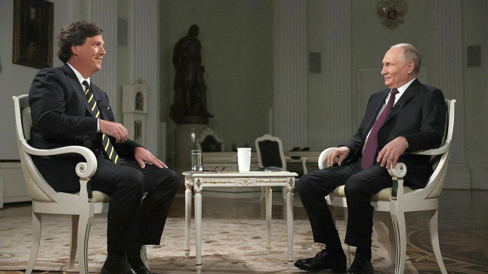 Moskau Interview Mit Tucker Carlson Putin Hat Kein Interesse An