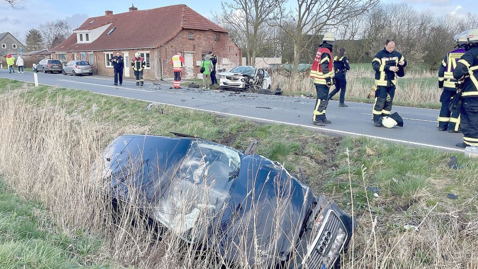 Autos stoßen frontal zusammen: Drei Verletzte nach Unfall in Norden - Ostfriesen-Zeitung