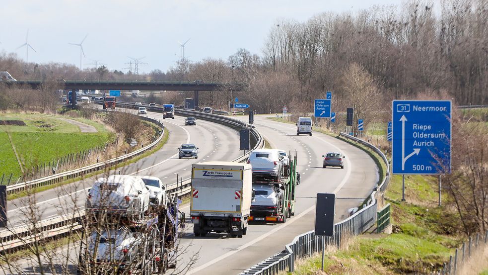 Baustelle auf A31: Autobahn von Riepe nach Emden drei Tage dicht ...