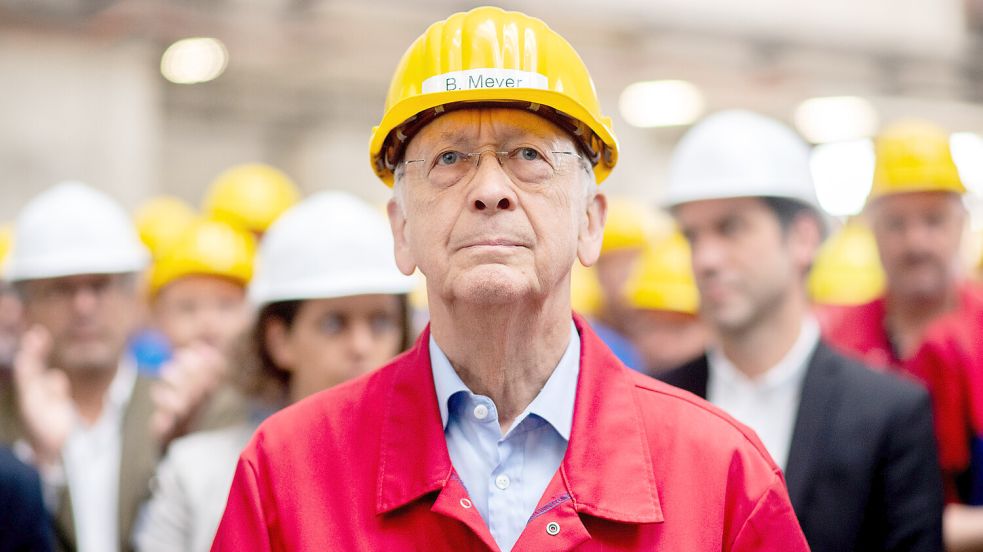 Meyer Werft im Umbruch: Bernard Meyer verlässt Geschäftsführung ...