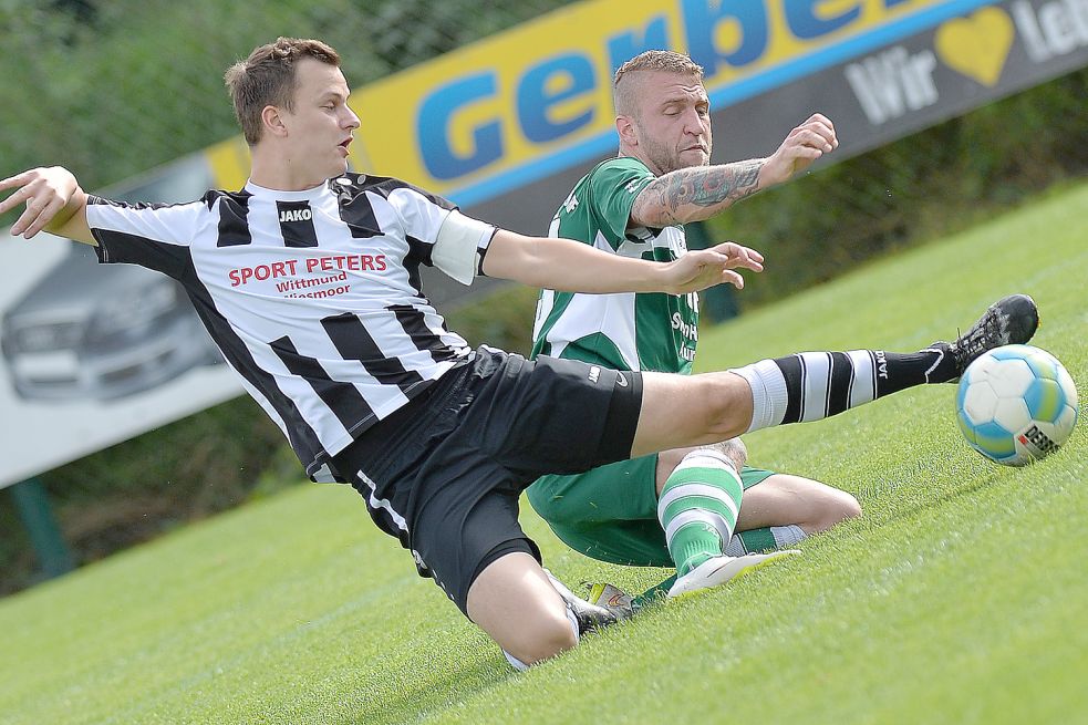 Andre Krull feiert nach elf Monaten sein Tor-Comeback - Ostfriesen-Zeitung