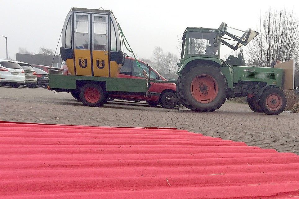 Zum Empfang den roten Teppich ausgerollt - Ostfriesen-Zeitung