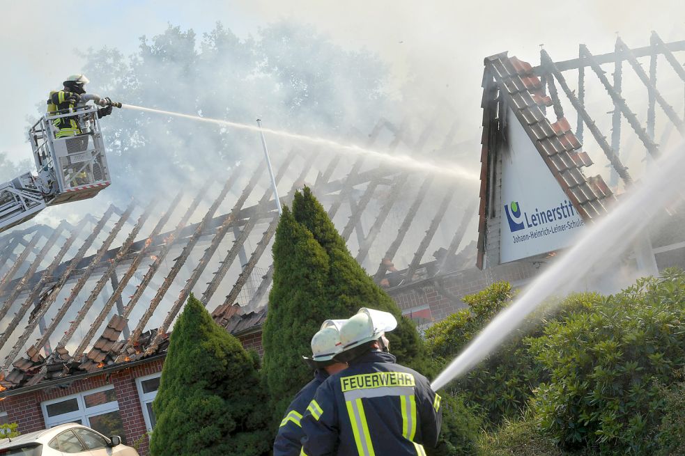 Brand in Förderschule: Feuer wurde gelegt - Ostfriesen-Zeitung