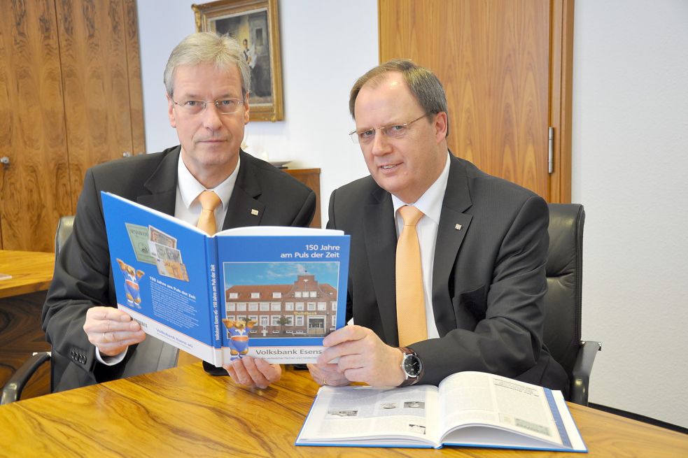 Esens: Volksbank feiert 150-jähriges Bestehen - Ostfriesen-Zeitung