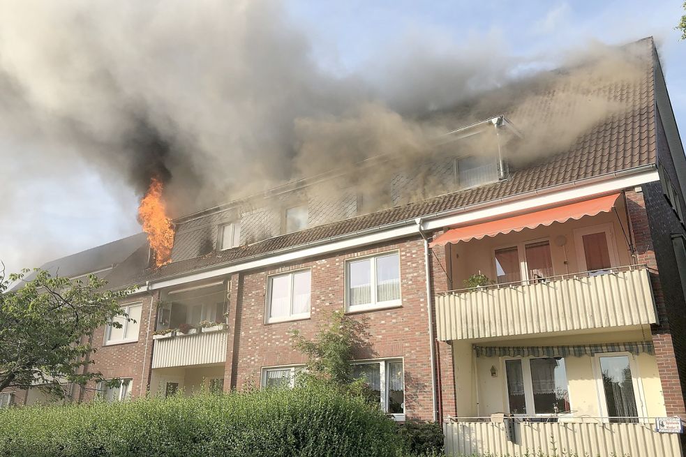 Brand in Norden: 13 Menschen verlieren Zuhause - Ostfriesen-Zeitung