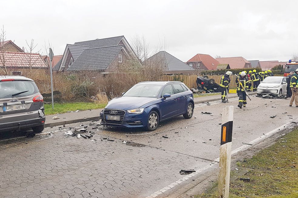 Leezdorf: Drei Verletzte bei Unfall - Ostfriesen-Zeitung