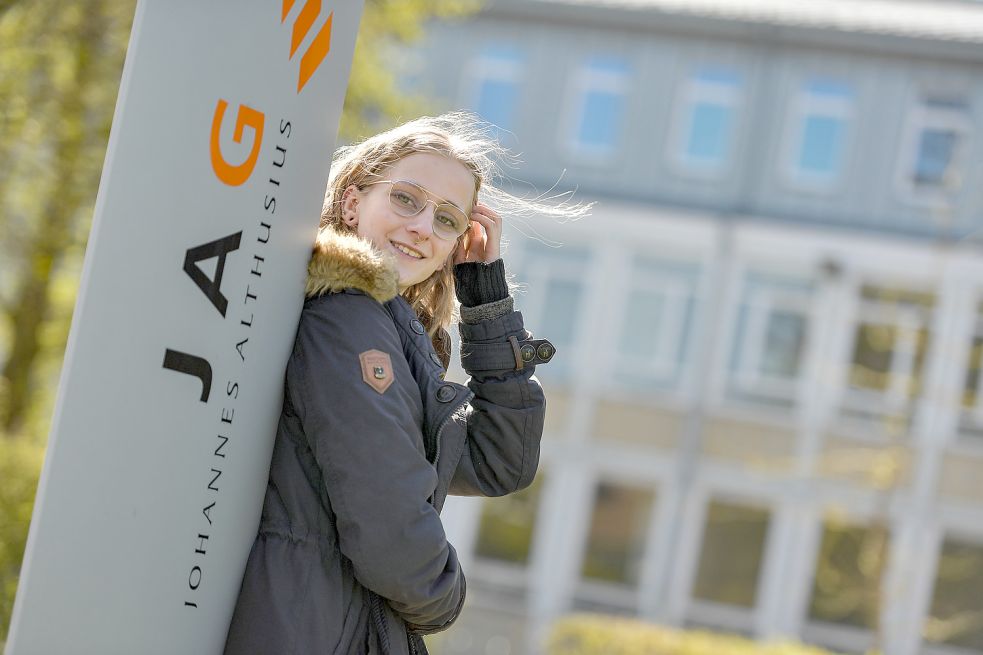 Laura Roth ist Emdens einzige Abiturientin am JAG - Ostfriesen-Zeitung