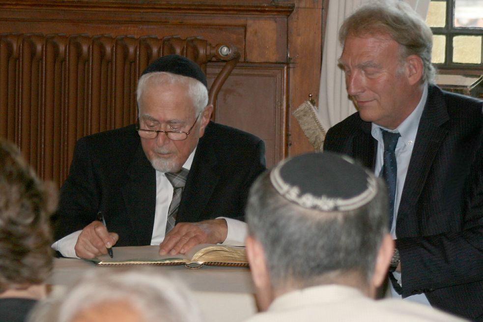 Rabbiner Manfred Gans im Alter von 96 Jahren gestorben - Ostfriesen-Zeitung